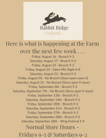 Events at the Farm